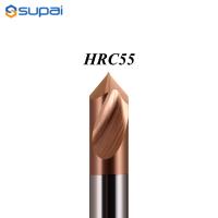 China Spotting Drills for Aluminum Tungsten Carbide Twist Drill Bits for CNC Cutting Tools for sale