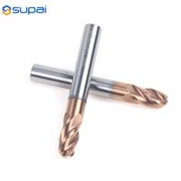 China Tungsten Carbide Ball Nose End Mills CNC Machine Milling Cutter For Metalworking for sale