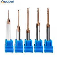 China Deep Groove Ball End Mill Micro-Diameter CNC Long Neck Long Clearance Small Milling Cutter for sale