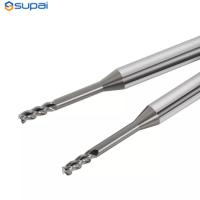 China Deep Groove Ball End Mill Micro-Diameter CNC Long Neck Long Clearance Small Milling Cutter for sale