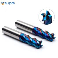 China HRC68 Carbide End Mill Alloy Tungsten Steel Milling CNC Cutting Tools For SUS for sale