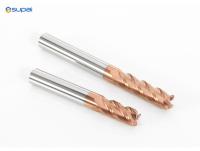China Carbide HRC55 Corner Radius End Mill Router Bits 4 Flute For Steel OEM Tools for sale