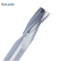 China Tungsten Steel 4 Blade Roughing Endmills Milling Cutter For Metal Cnc Maching Tools for sale