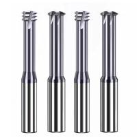China Cnc Carbide Thread Milling Cutter For Steel Aluminum Trapezoidal Cutting 1 Teeth Full Tooth for sale
