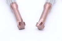 China Carbide Coated High Precision CNC Cutting Tool Fresa 3 Tooth Thread End Mill for sale