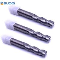 China 12mm Shank Roughing End Mill with TiAlN Coating and 4 Cutting Edges for sale