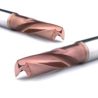 China Tungsten Carbide Flat Bottom Drills 180° Countersunk Head CNC Machining for sale