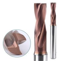 China Tungsten Carbide Flat Bottom Drills 180° Countersunk Head CNC Machining for sale