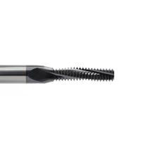 China CNC Carbide 4Flutes Thread Milling Cutter Full Teeth Machine End Mill Cutters Thread Mill Cutter 8mm for sale