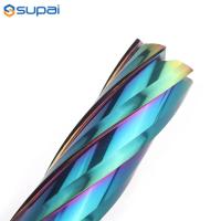 China Varies Flute Length Carbide End Mill with Cutting Edge Material and Cutting Speed for sale