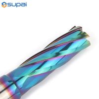 China Varies Flute Length Carbide End Mill with Cutting Edge Material and Cutting Speed for sale