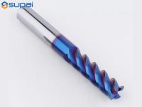China High Quality 1/2/3/4/5/6/8 Flutes End Mill with Varies Cutting Edge Material, 38-200mm Overall Length for sale
