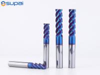 China High Quality 1/2/3/4/5/6/8 Flutes End Mill with Varies Cutting Edge Material, 38-200mm Overall Length for sale