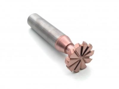China High Quality Custom End Mills with Shank Diameter 1-20mm, Cutting Edge Angle 35/45° for sale