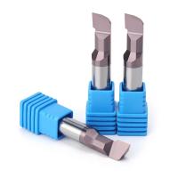 China ANCA CNC Machine with 2/4 Flutes Customized Cutting Edge Type for sale
