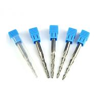 China Carbide End Mill With Varying Cutting Edge Geometry And Feed Rate Woodworking Tools for sale