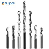 China 6mm 8mm CNC Milling Ball Nose Cutter For Wood With -6° Axial Rake Angle for sale