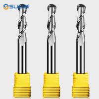 China 6mm 8mm CNC Milling Ball Nose Cutter For Wood With -6° Axial Rake Angle for sale