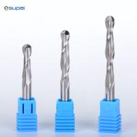China Supal Carbide Ball Nose End Mill For Wood Aluminum Precision Machining With Optimal Surface Finishing for sale