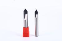 China 3-6mm Shank V Groove Router Bits For 0.5-2.0mm Cutting Depth for sale