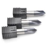 China 3-6mm Shank Diameter Indexable Chamfer Mill With 0.5-2.0mm Radius for sale