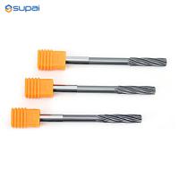 China Solid Carbide Reamers 20-60mm Cutting Length 75-200mm Overall Length 35/38/40/45 Helix Angle for sale