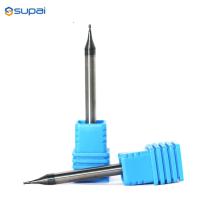 China Micro Diameter End Mill With 30° Helix Angle And TiAlN Coating for sale
