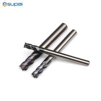 China 0.005 In Corner Radius End Milling Cutter 4 In Overall Length for sale