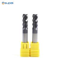 China 1/2 In Square End Mill 4 Flutes Cutting Tool for sale