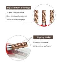 China SUPAL Corner Radius End Mill Diameter 3-20mm Cutting Tools for sale