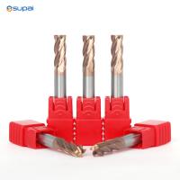 China 45/55/60/65 Degrees Corner Radius End Mill For Non-Ferrous Metal OEM/ODM Customized Logo for sale