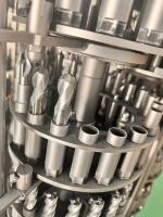 China HRC65 Solid Carbide 4 Flute Corner Radius End Mills CNC Milling Cutter 3-20mm Cutting Diameter 10pcs/Group for sale