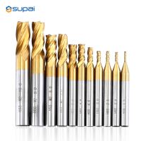 China HSS End Mill 50-150mm Overall Length 2/4/6/8/10/12/14/16/18/20 Flutes No Coating for sale