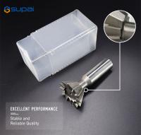China High Speed Steel End Mill With 30° / 45° / 60° Helix Angle And TiN / TiAlN / TiCN / AlTiN / TiN+AlTiN Surface Finish for sale