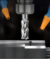 China HSS End Mill With Radius 0.5-3mm Overall Length 50-150mm for sale