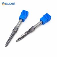 China Tapered End Milling Cutter With Center Cutting And No Coolant Through for sale