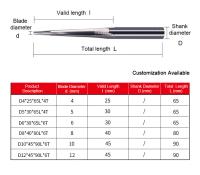 China Center Cutting Tapered End Mills For Machining for sale