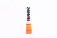 China DLC Coating Tungsten Steel Aluminum End Mill With Center Cutting for sale