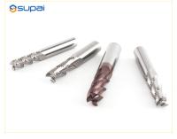 China High Performance Square Roughing End Mill For Wood Cutting 4 Flute for sale