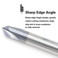 China Versatile Carbide Chamfer End Mill Overall Length 50-100mm for sale