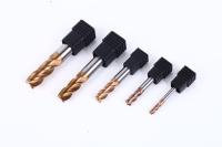 China 38-200mm Overall Length Carbide End Mill with AlTiN Coating and Varies Cutting Speed for sale