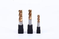 China 38-200mm Overall Length Carbide End Mill with AlTiN Coating and Varies Cutting Speed for sale