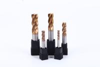 China 38-200mm Overall Length Carbide End Mill with AlTiN Coating and Varies Cutting Speed for sale