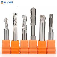 China CNC Router Kit Solid Carbide Up And Down Milling Cutter Wood Cutter Compression Tools For Wood Carving for sale