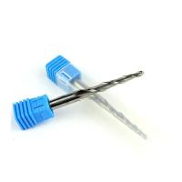 China Solid Carbide Taper Ball Nose End Mill Router Bits Milling Cutters For Woodworking for sale