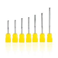 China Solid Carbide End Mill Cnc Straight Router Bit Engraving Bit For Woodworking for sale