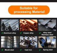China Solid Carbide Chucking Machine Tapered Drill Straight Groove Reamer Tungsten Steel D10*45*90L*6T for sale
