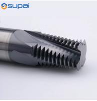 China Tungsten Steel Thread 4 Blade End Mill Double Tooth Full Tooth Milling Cutter Thread Cutter for sale