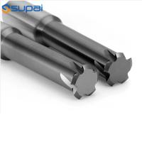China High Hardness Efficient Carbide End Mill With Precision Threads Chip Removal Threading Cutter for sale