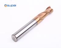 China Carbon Steels Alloy Steels 2 Flutes Custom End Mills With Carbide Material for sale